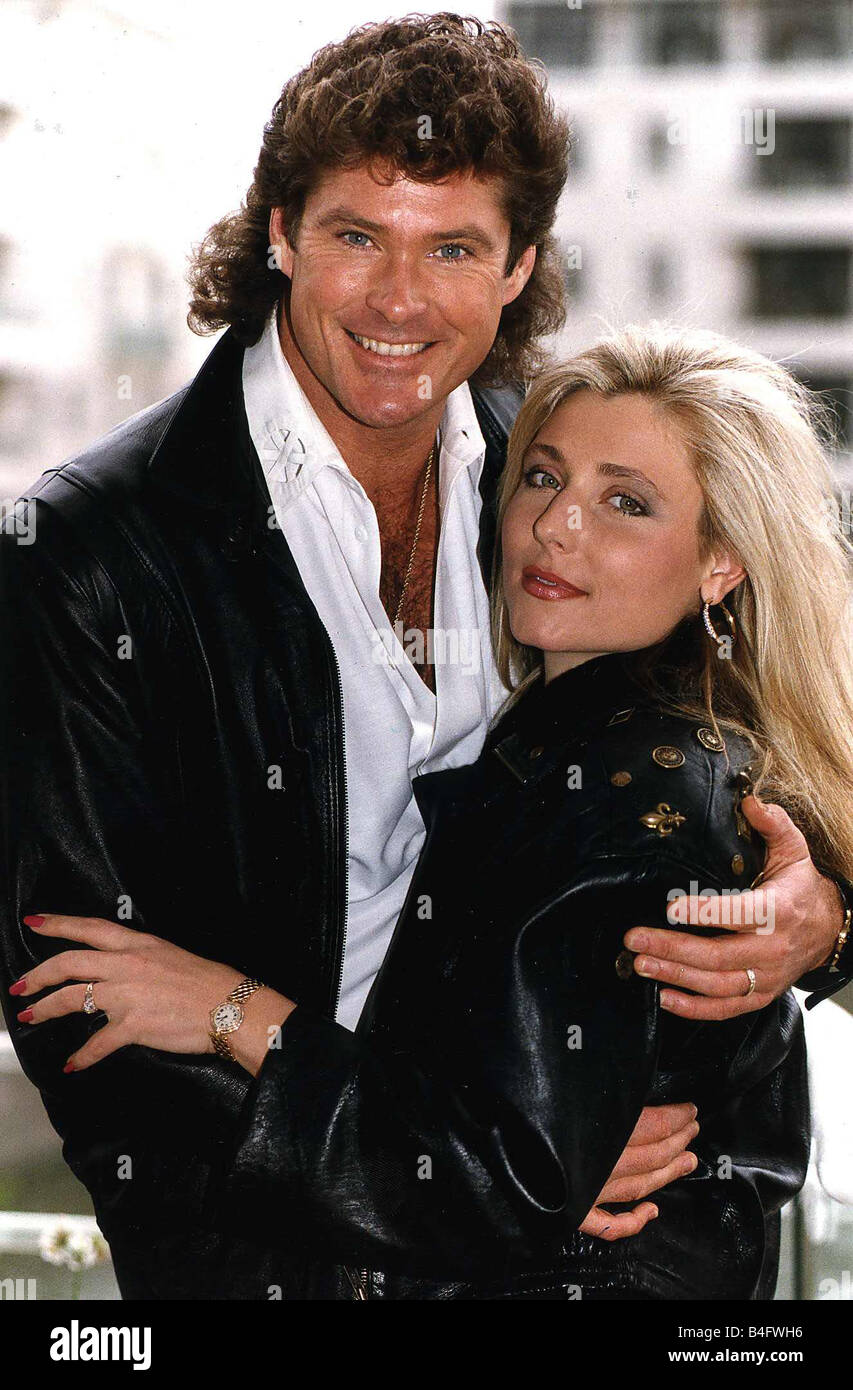 David Hasselhoff Actor, die Sterne in der Fernsehsendung Baywatch mit ...