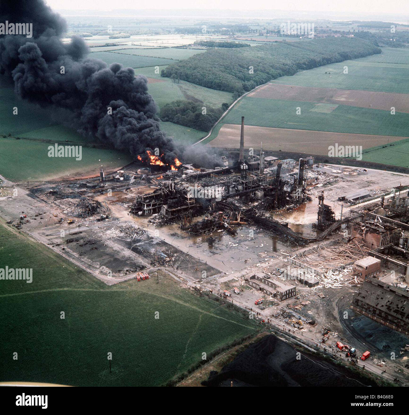 Nypro chemical plant explosion flixborough -Fotos und -Bildmaterial in ...