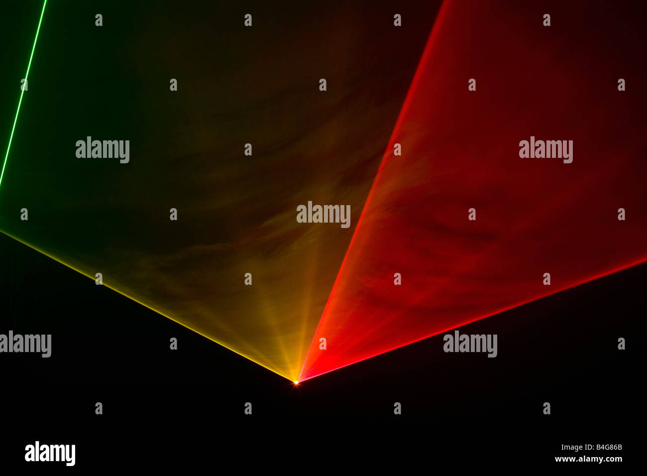 Green Laser Beam Stockfotos und -bilder Kaufen - Alamy