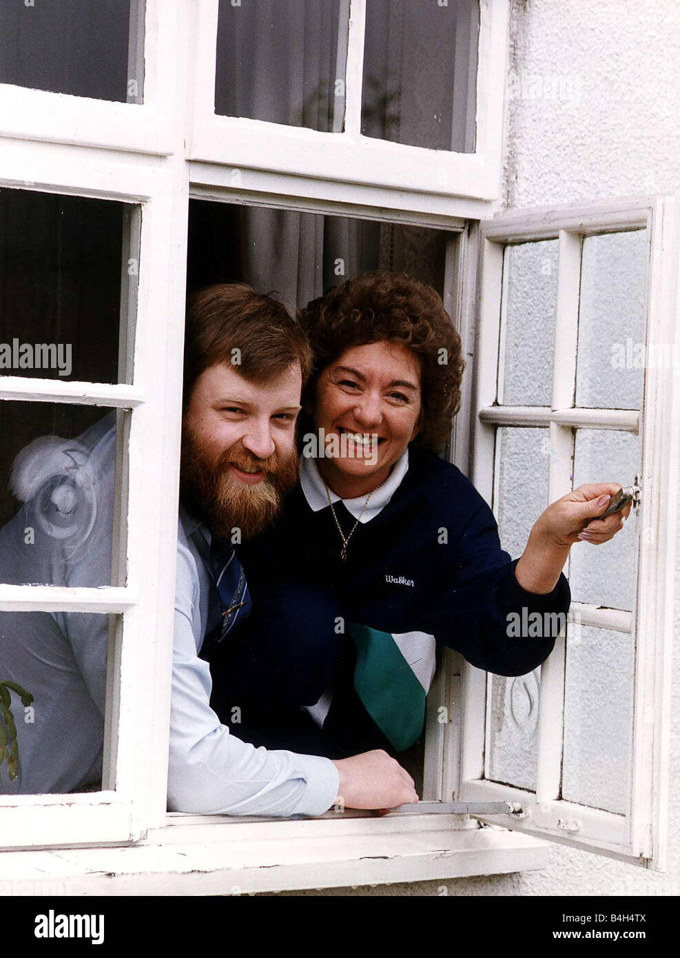 Ehemalige Schauspielerin Jennifer Moss in Coronation Street mit ihrem ...