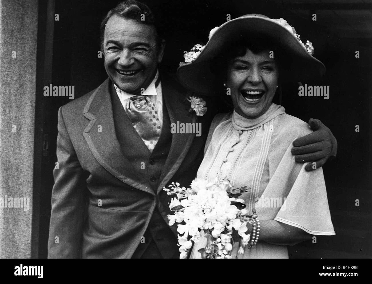 Schauspielerin Noele Gordon als Meg Richardson ist 1975 bis Hugh John ...