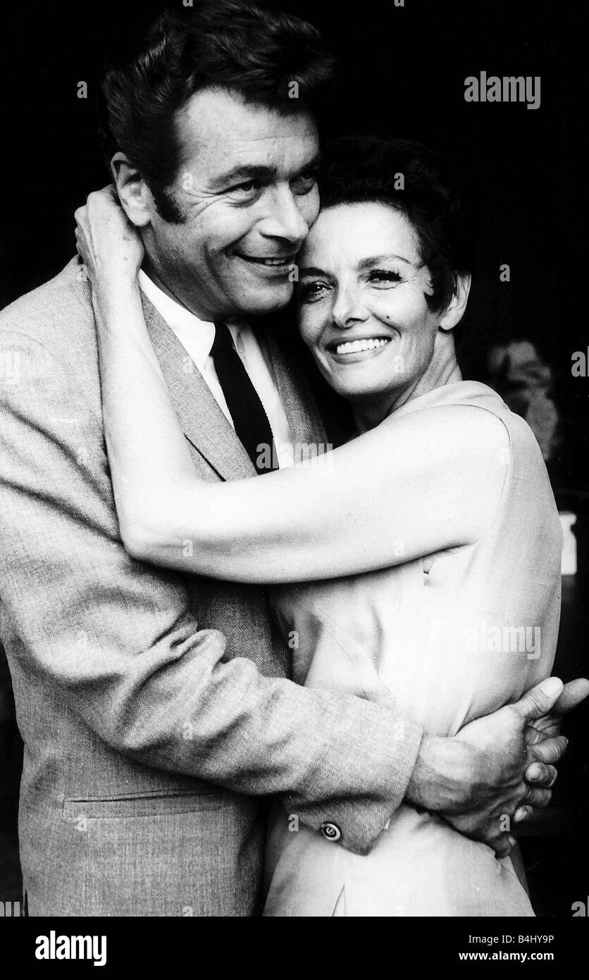 Schauspielerin Jane Russell und neuen Ehemann Roger Barrett ...