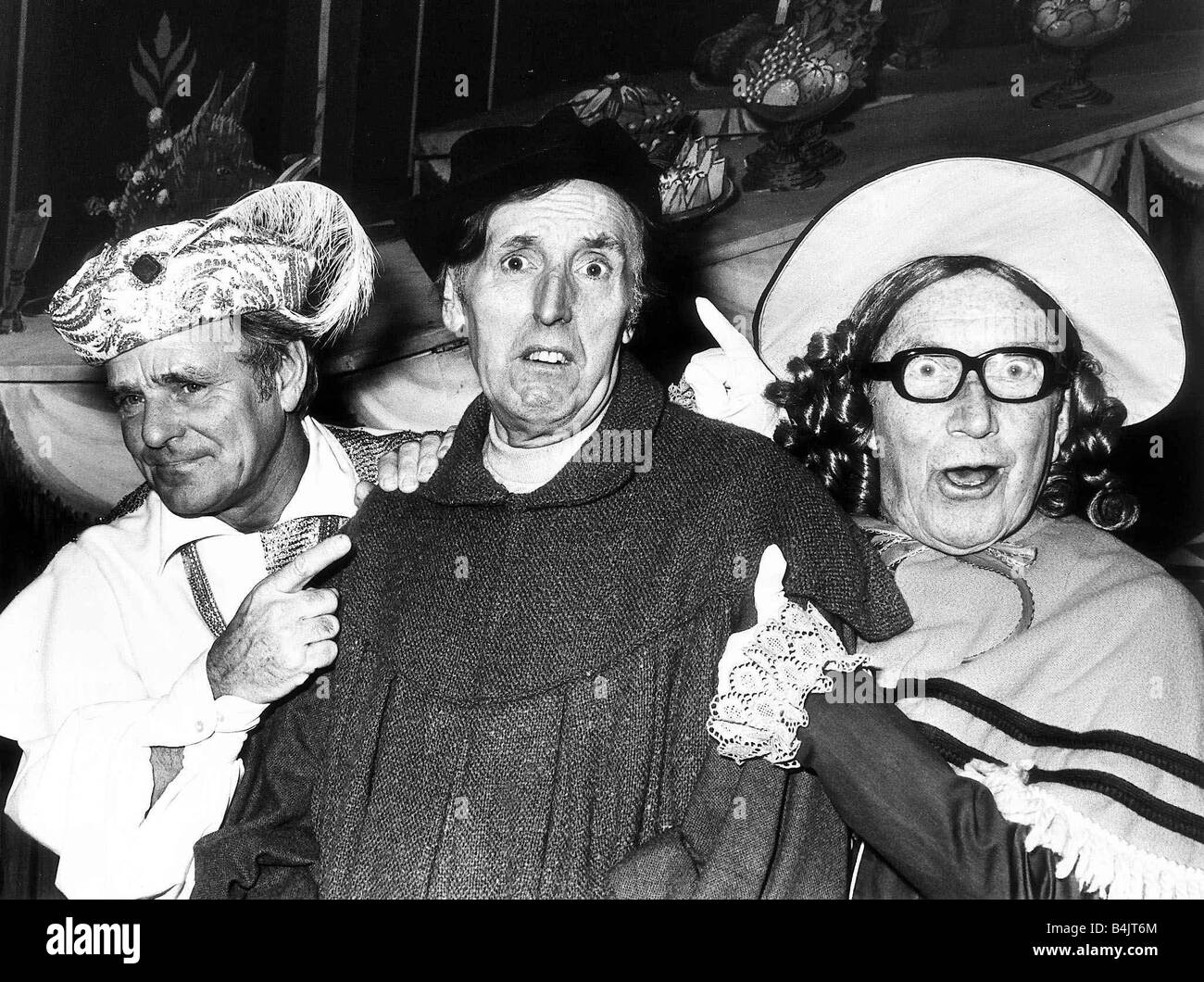 Cardew Robinson Schauspieler Dez. 1976 mit Dickie Henderson und Arthur ...