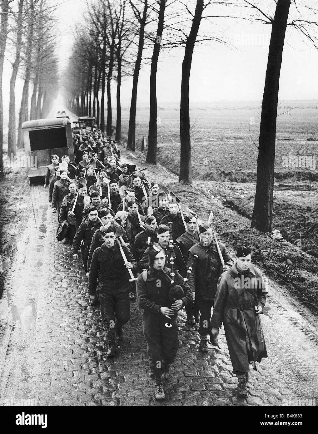 Royal irish fusiliers Schwarzweiß-Stockfotos und -bilder - Alamy