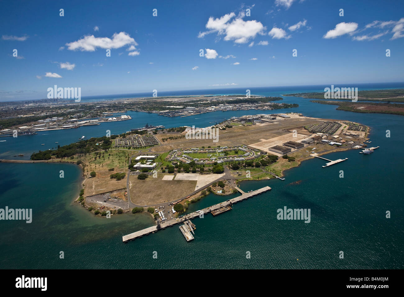 Ford Insel Pearl Harbor Oahu Hawaii Stockfotografie - Alamy