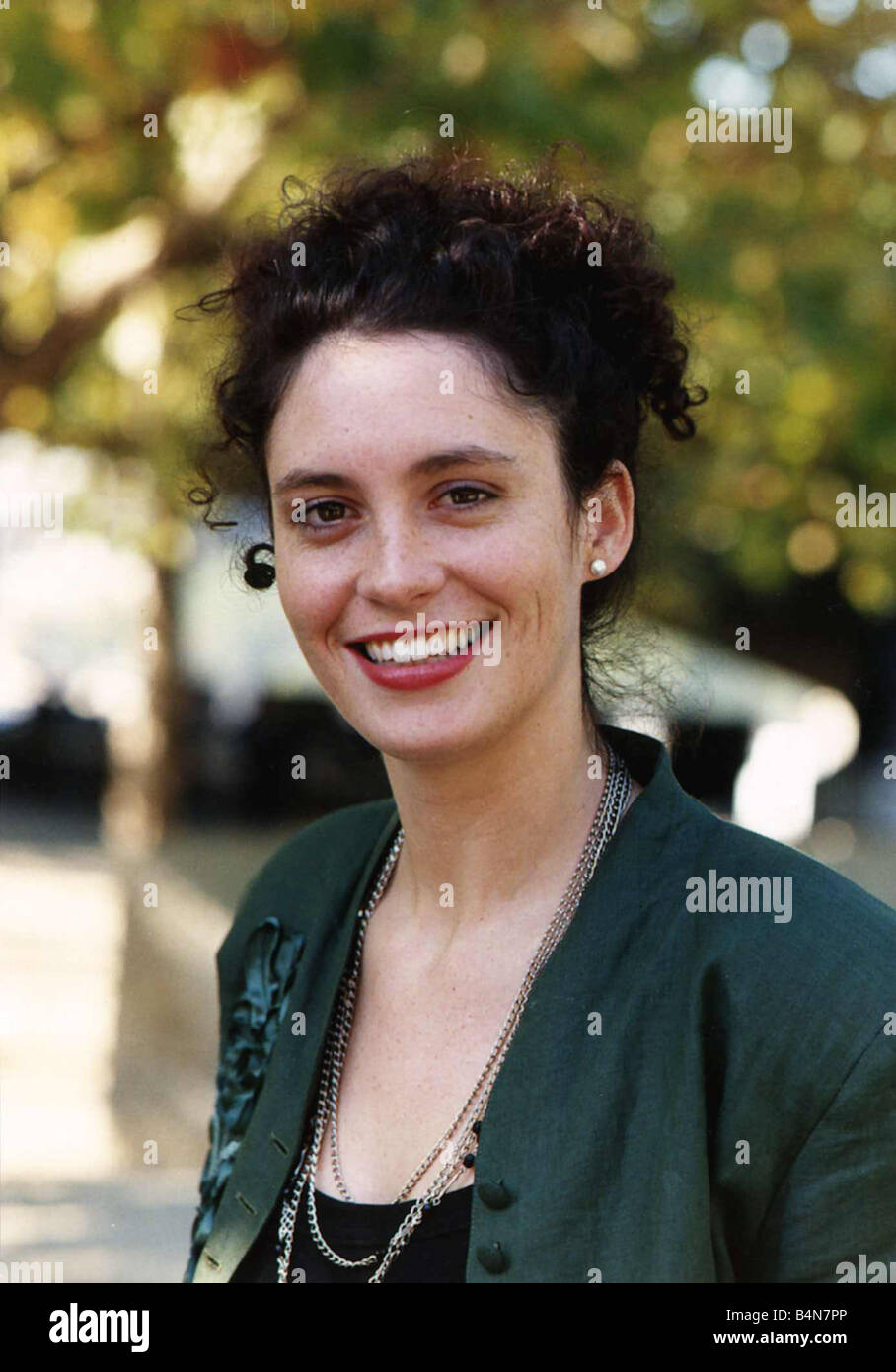 Fiona Gillies Schauspielerin November 1989 Stockfotografie - Alamy