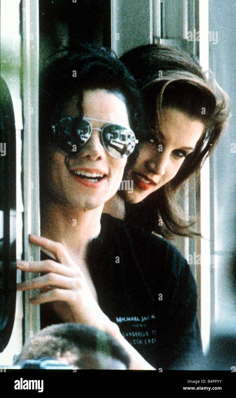 Michael jackson and lisa marie presley -Fotos und -Bildmaterial in ...