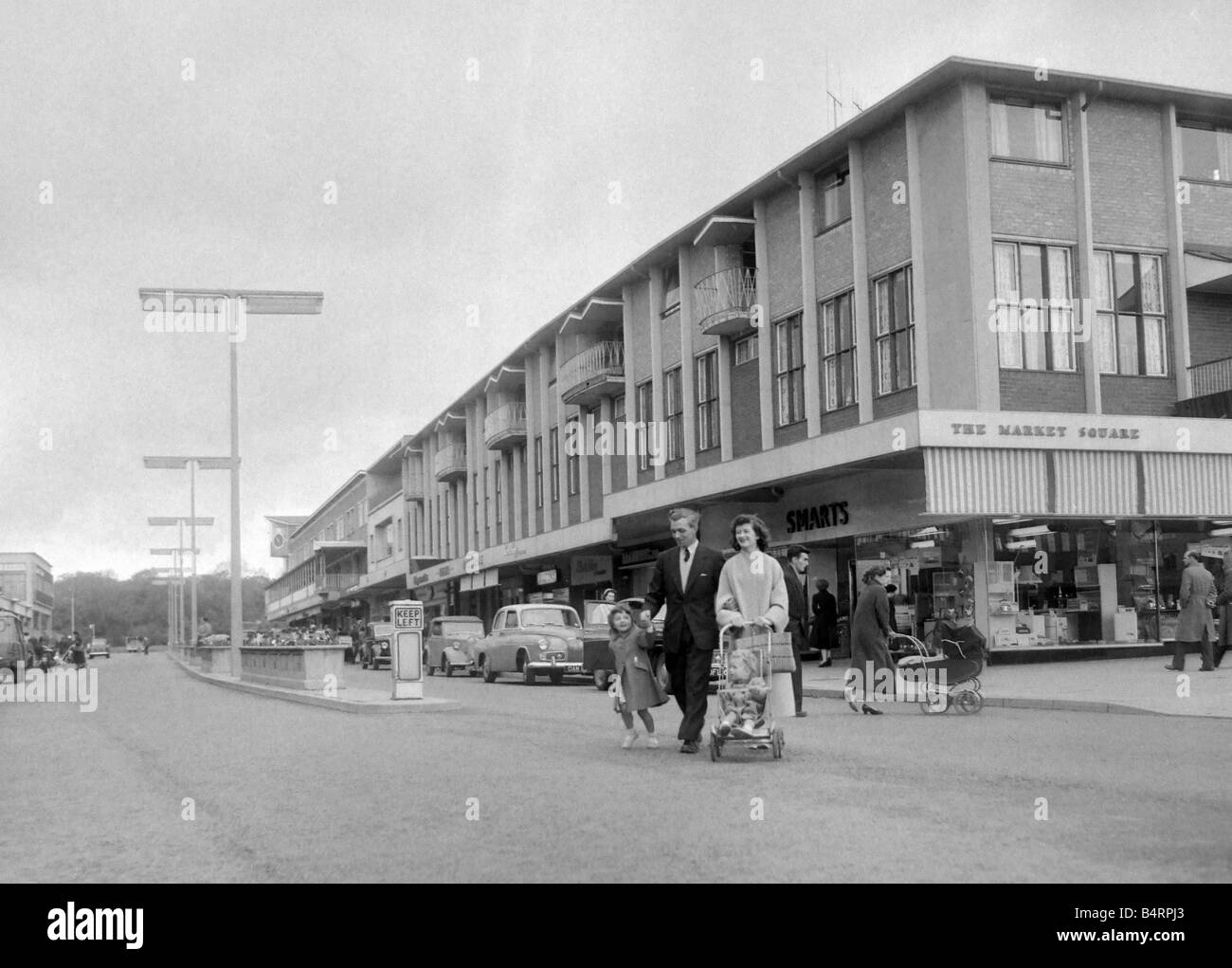 Eric Eccles genießt einem shopping-Trip mit Frau Doreen Tochter ...