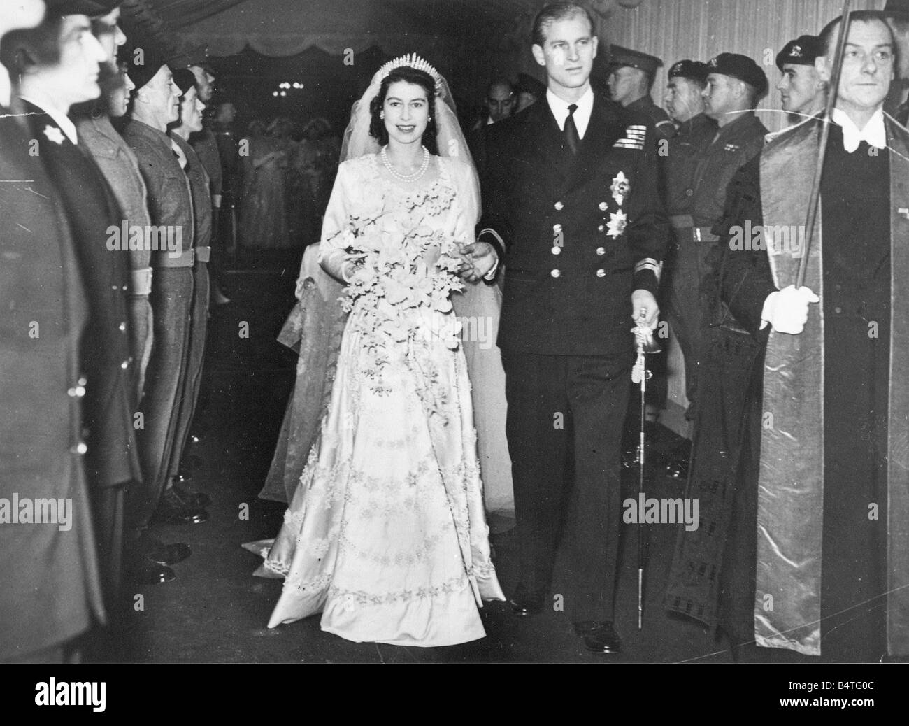 Princess elizabeth ii wedding -Fotos und -Bildmaterial in hoher ...
