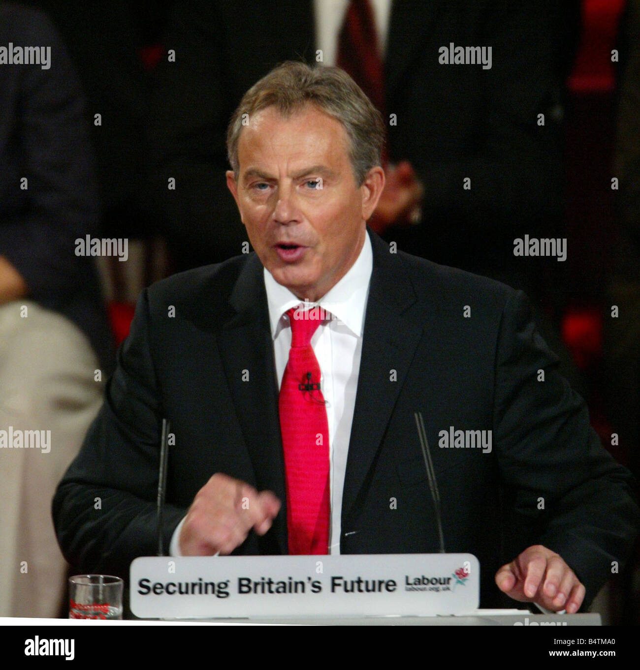 Labour-Parteitag in Brighton September 2005 Premierminister Tony Blair ...