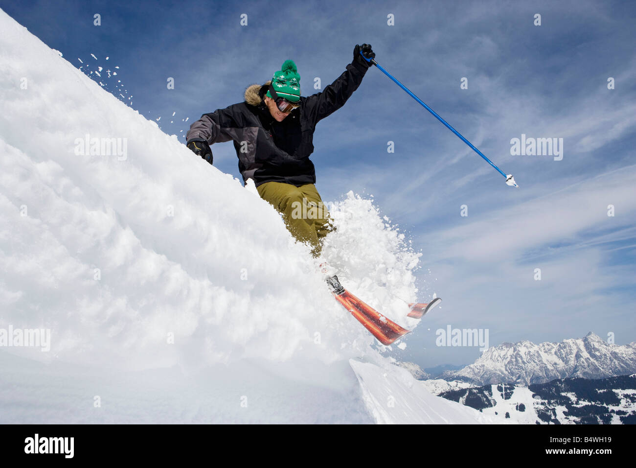 Skispringen Skill Stockfotos und -bilder Kaufen - Alamy