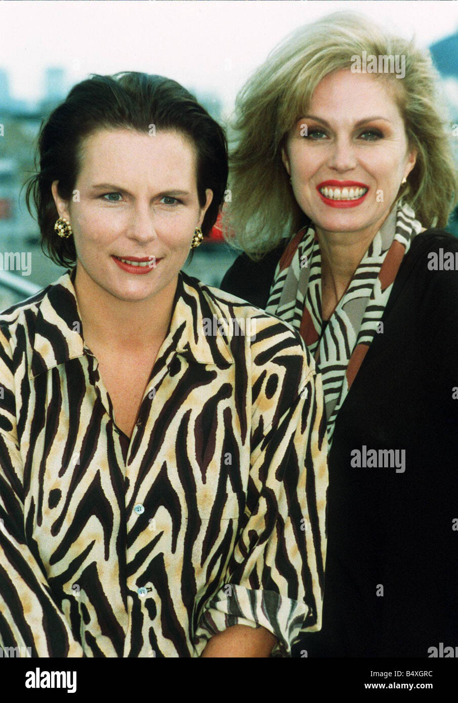 Jennifer Saunders und Joanna Lumley Star des Fernsehsendung Absolutely ...