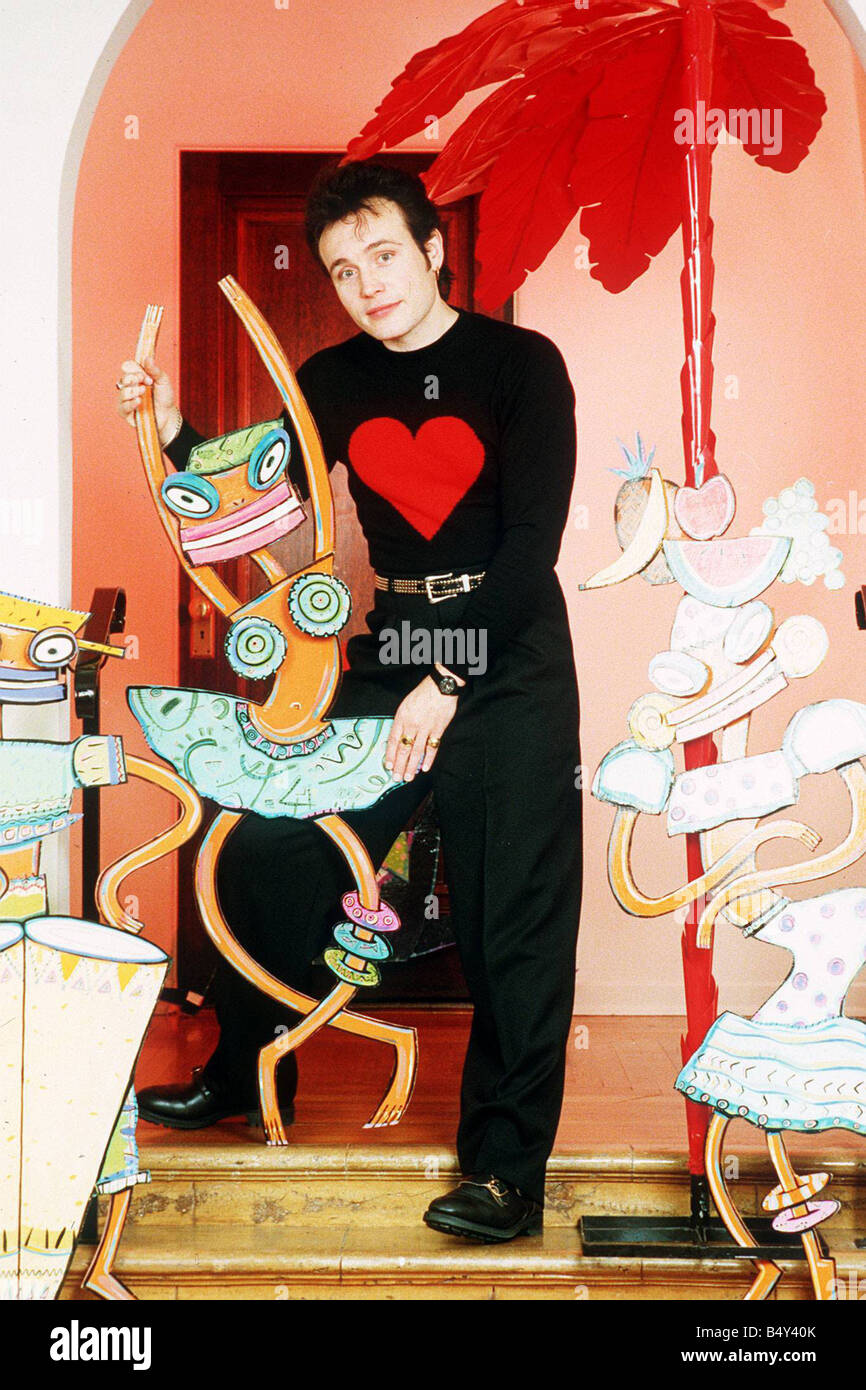 Adam Ant Sänger Stuart Goddard Stockfotografie - Alamy