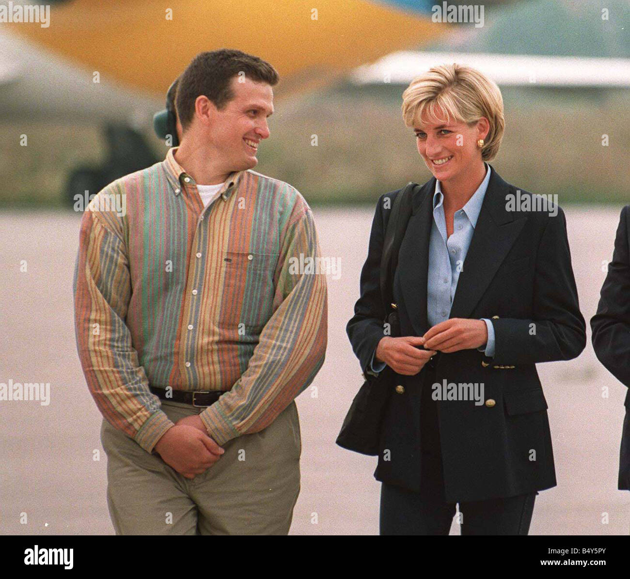 Prinzessin Diana ist erfüllt von Ken Rutherford Bosnia August 1997 ...