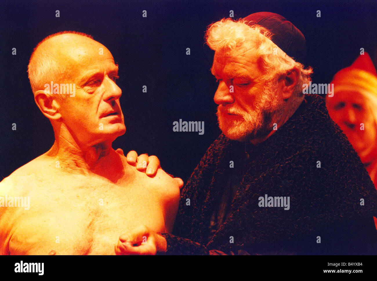 Der trial Szene der Kaufmann von Venedig wird im Theatre Royal ...