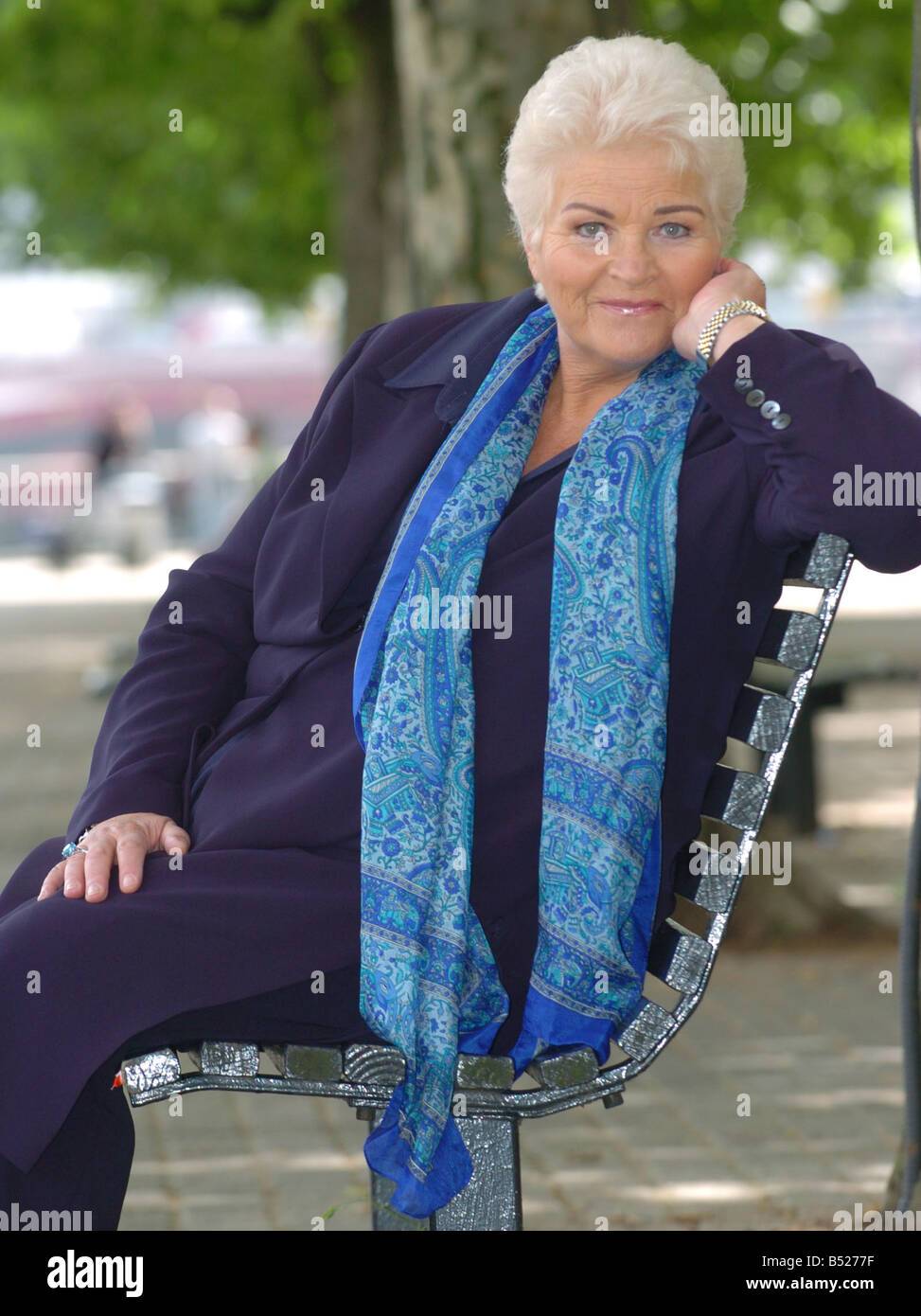 PAM St Clement, Pat Butcher in der erfolgreichen BBC Soap Eastenders ...