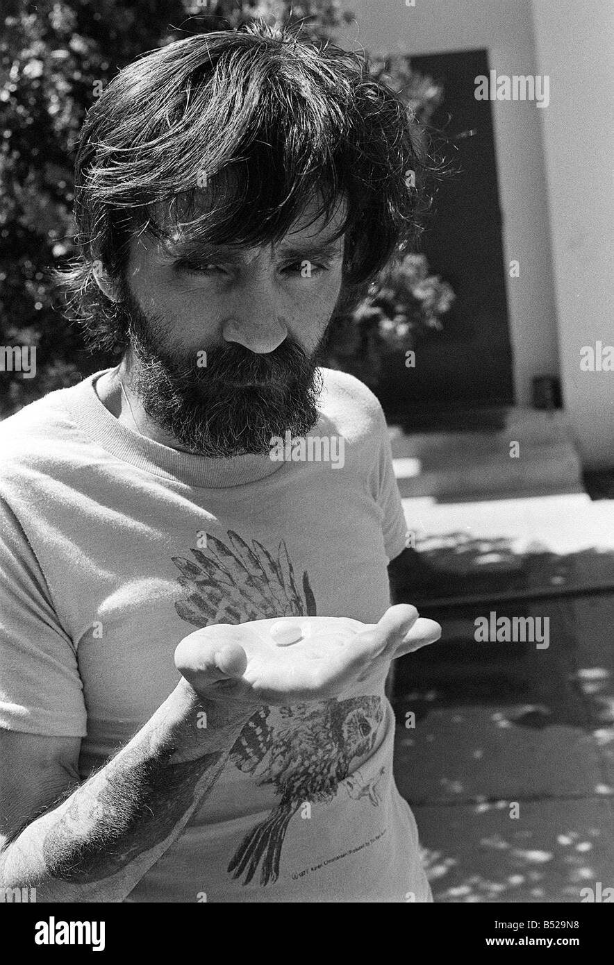 Charles Manson August 1980 der Mann, der Sharon Tate ermordet ...