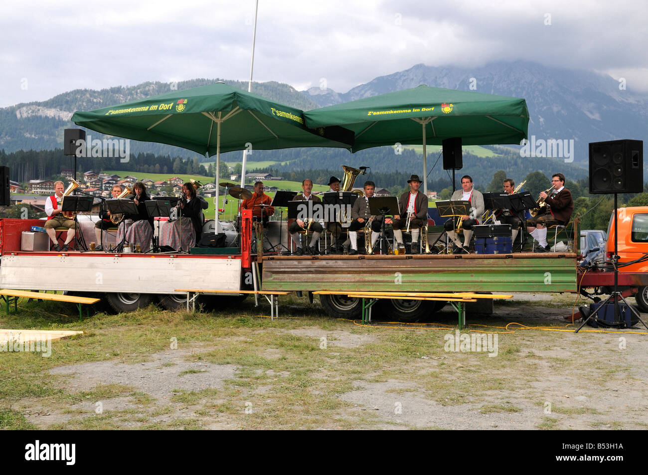 Almabtrieb Austria Stockfotos und -bilder Kaufen - Alamy