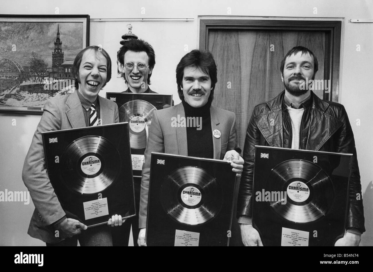 Alan hull pop group lindisfarne Schwarzweiß-Stockfotos und -bilder - Alamy