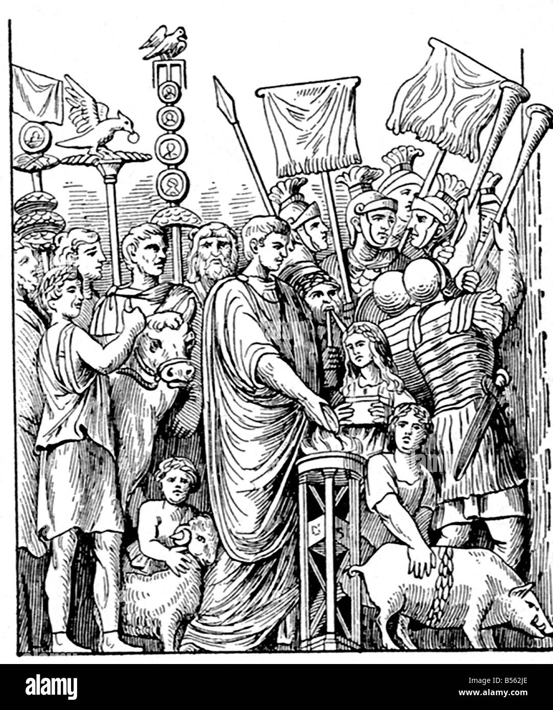 Roman sacrifice -Fotos und -Bildmaterial in hoher Auflösung – Alamy