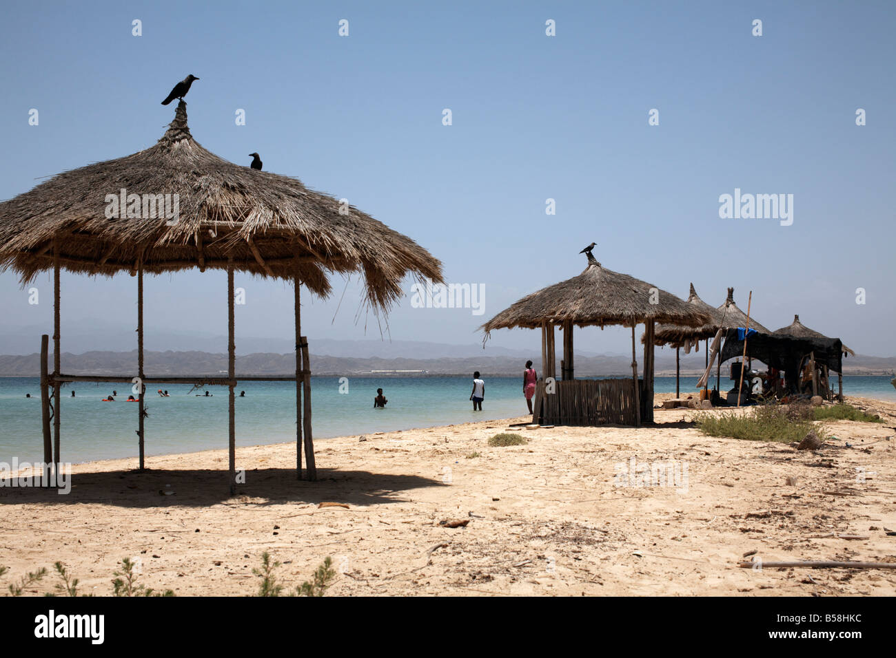 Green Island (Scheich-Said), eine kurze Bootsfahrt von Massawa, Rotes ...