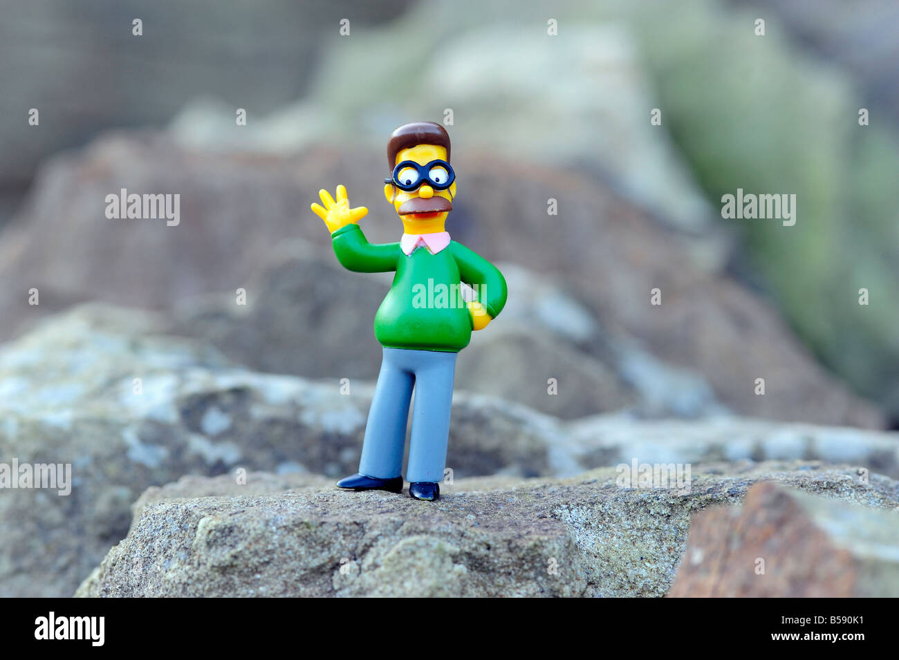 Ned flanders the simpsons -Fotos und -Bildmaterial in hoher Auflösung ...