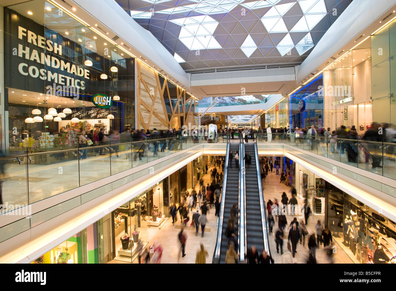 Westfield Shopping Centre weiße Stadt Entwicklung W12 London ...