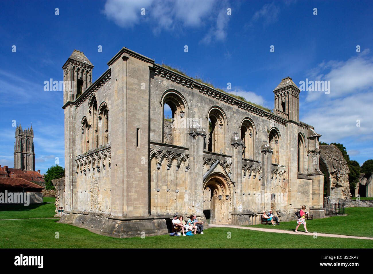 Glastonbury Abbey Kirche 1184 Muttergottes Kapelle Somerset ...