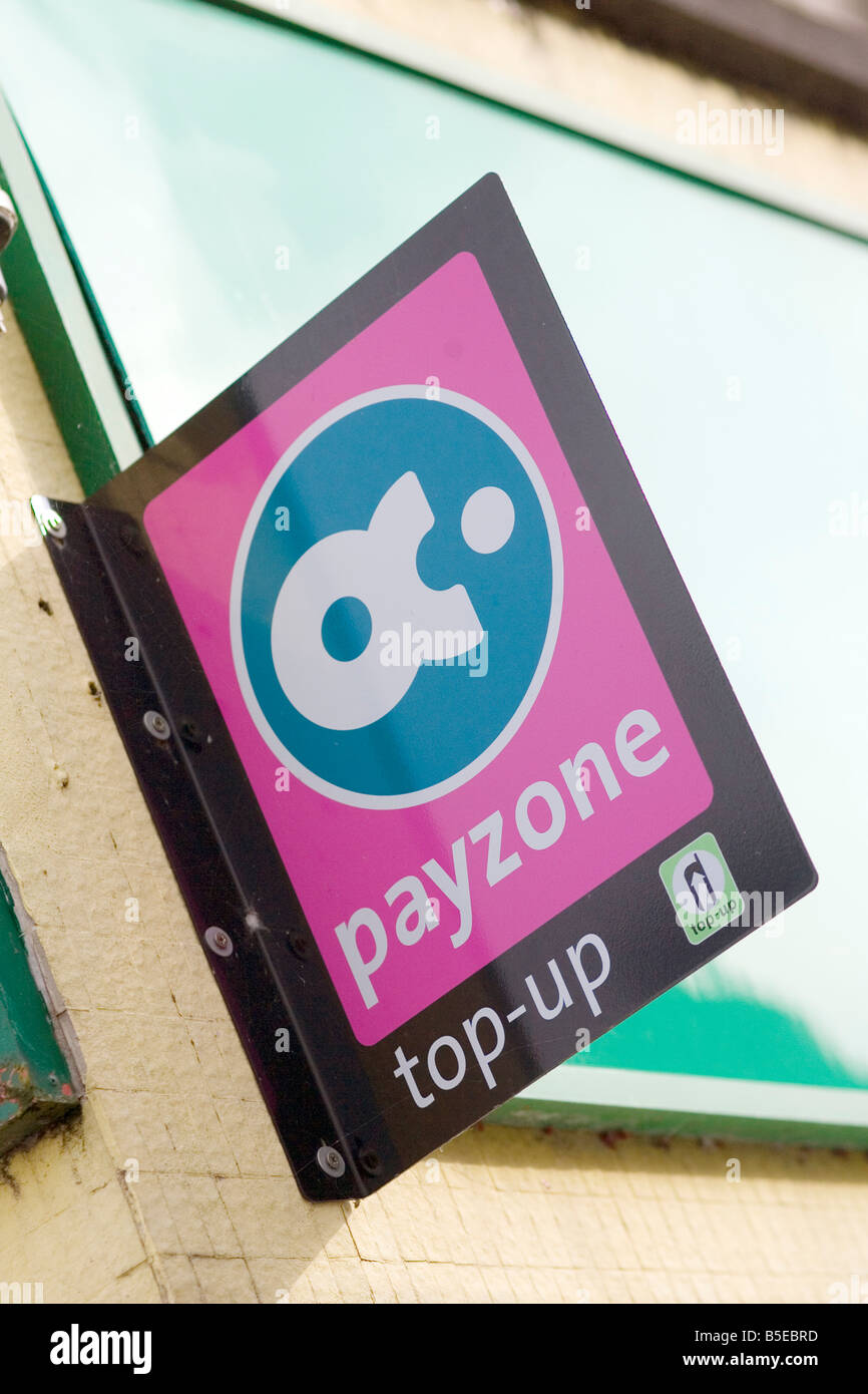 Payzone sign -Fotos und -Bildmaterial in hoher Auflösung – Alamy