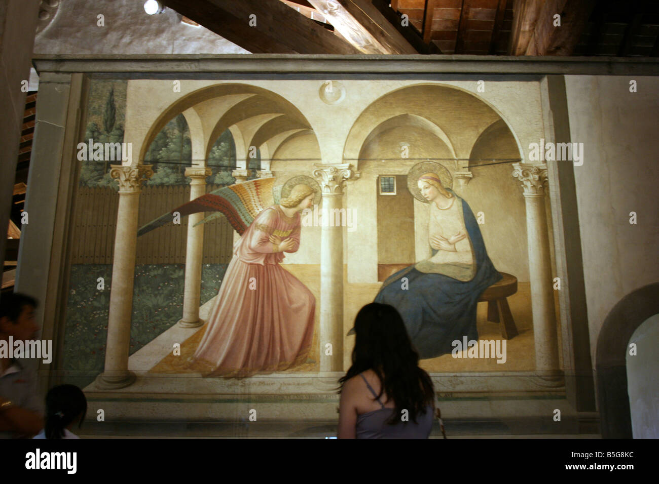 The Annunciation Fra Angelico Stockfotos und -bilder Kaufen - Alamy