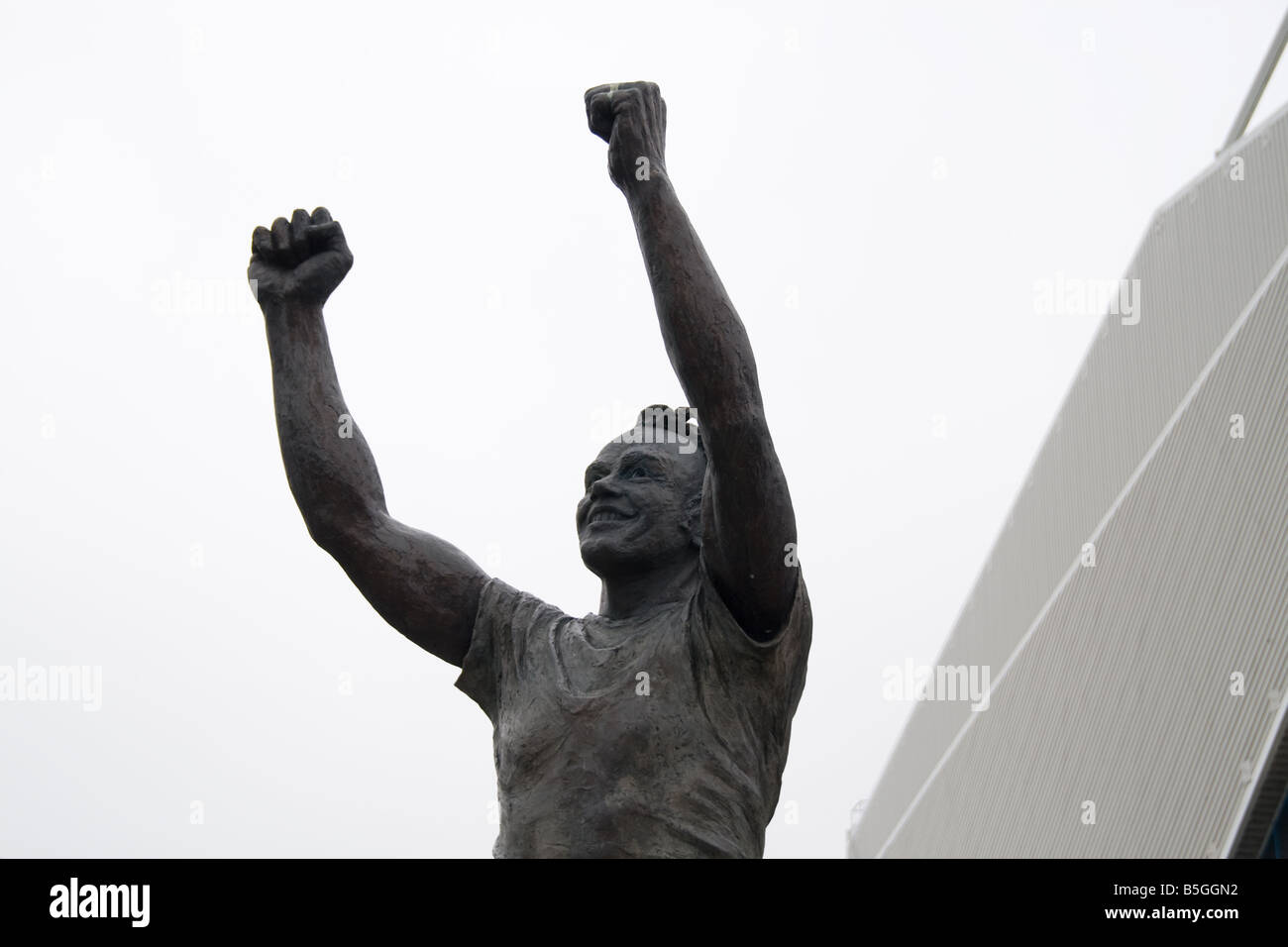 Billy Bremner Statue außerhalb Leeds United Football Ground an der ...
