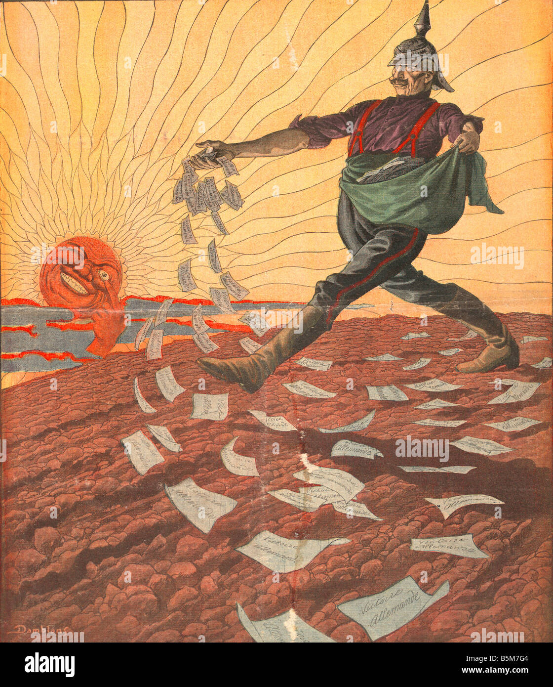 Wilhelm ii caricature -Fotos und -Bildmaterial in hoher Auflösung – Alamy