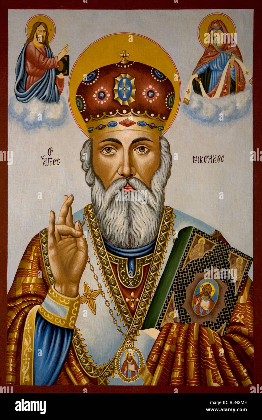 Icon St Nicholas Stockfotos & Icon St Nicholas Bilder - Alamy