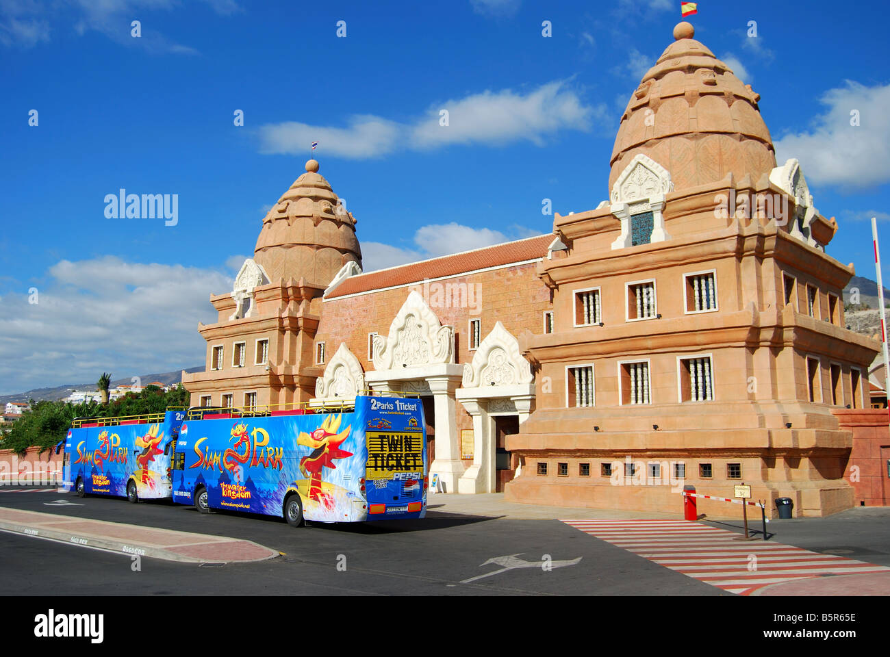Kostenlose Park Busse vom Eingangstor, Siam Park Water Kingdom Theme ...