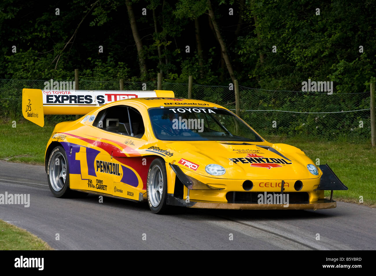 1994 Toyota Celica Pikes Peak ST204 GT mit Rod Millen beim Goodwood ...