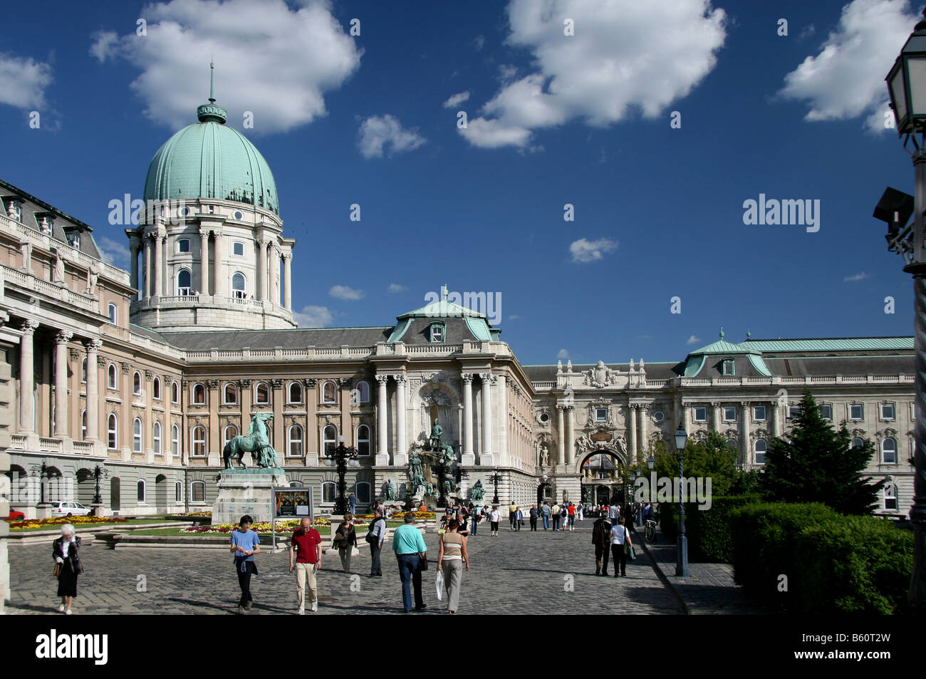 Budaer Burg in Budapest, Ungarn, Europa Stockfotografie - Alamy