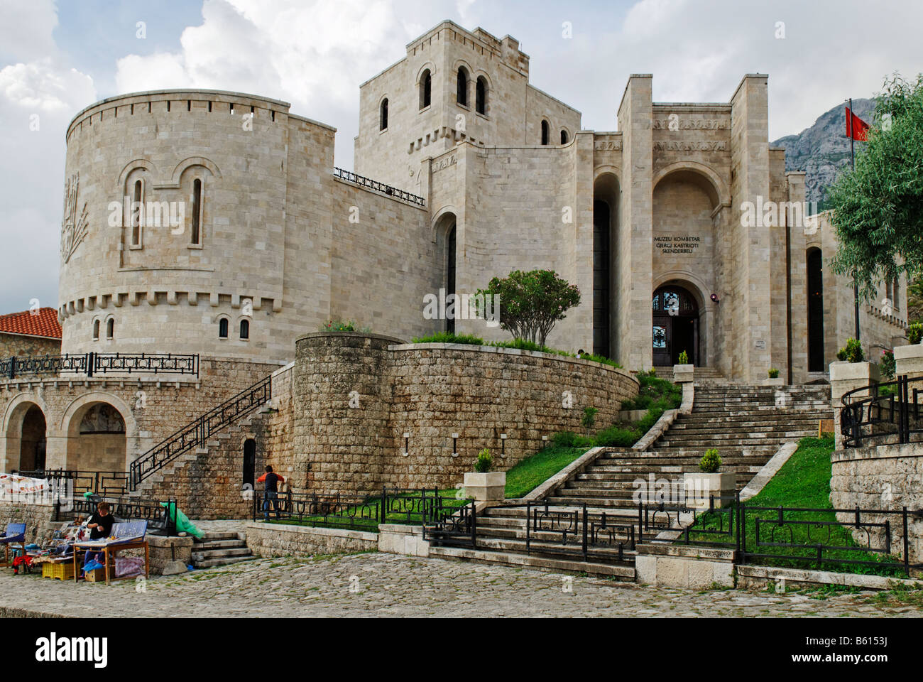 Skanderbeg Nationalmuseum in Kruje, Kruja, Albanien, Europa ...