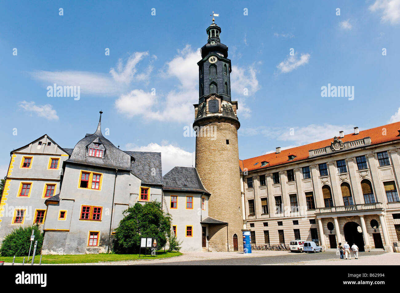 Residenzschloss, Weimar, Thüringen, Deutschland, Europa Stockfotografie - Alamy