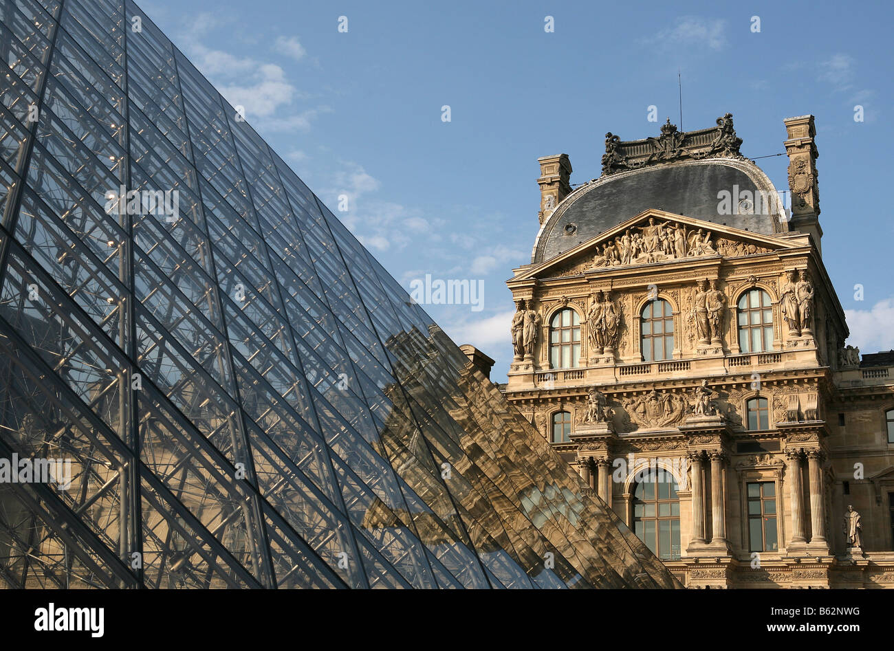Das Louvre Du Musee Stockfotos und -bilder Kaufen - Alamy