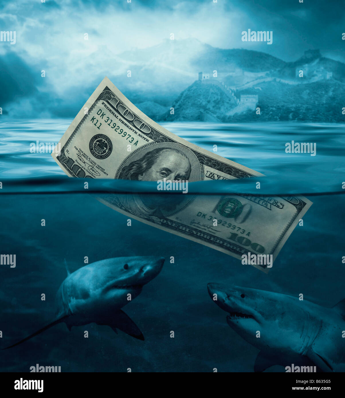 Geld in wasser -Fotos und -Bildmaterial in hoher Auflösung – Alamy