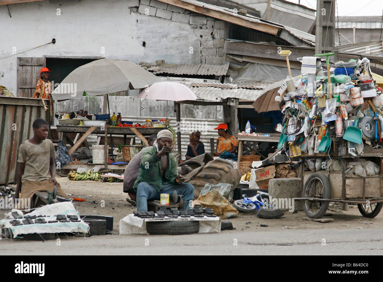 Kreditor Douala Kamerun Afrika Stockfotografie - Alamy