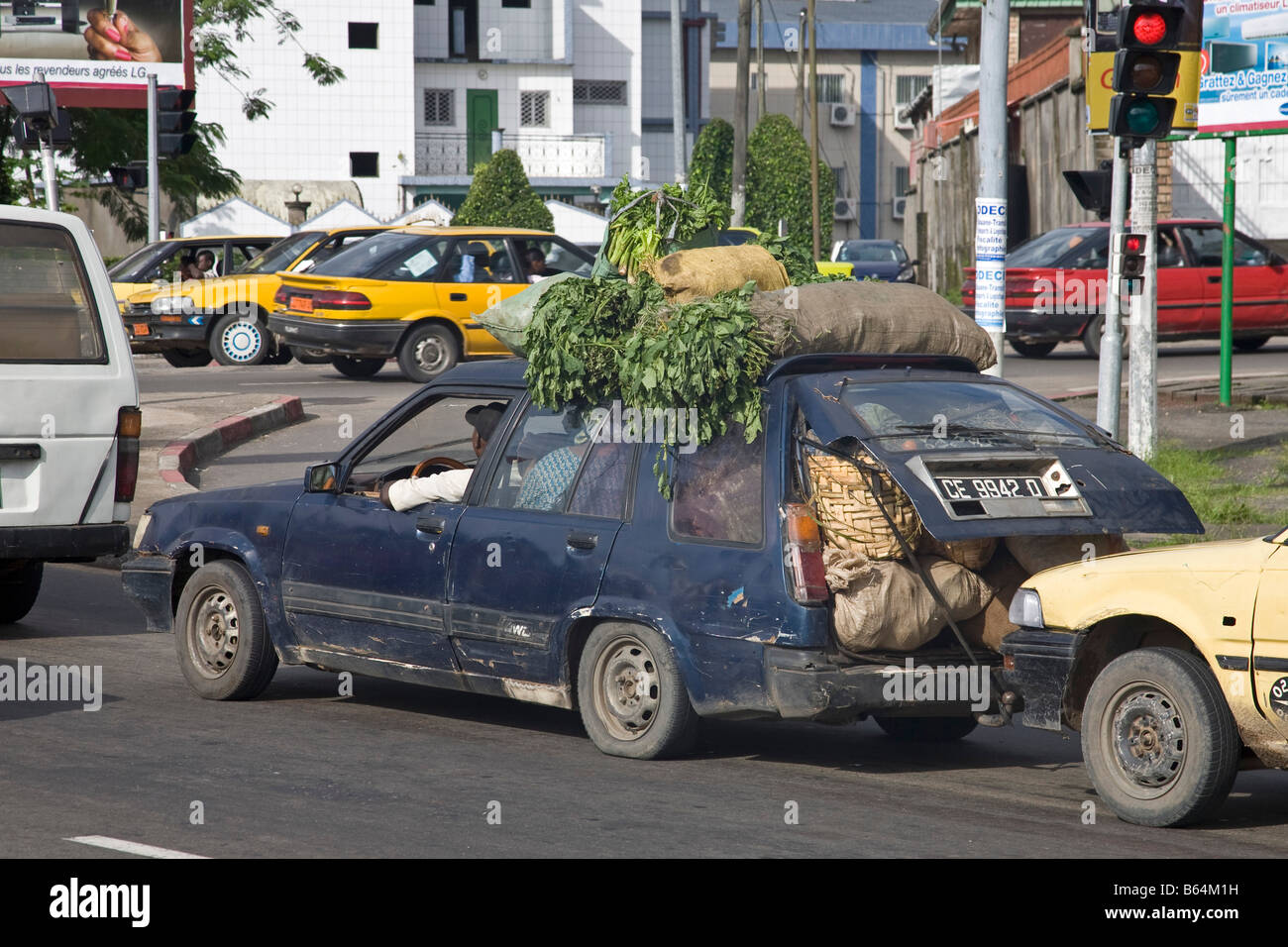Taxi-Douala Kamerun Afrika Stockfotografie - Alamy