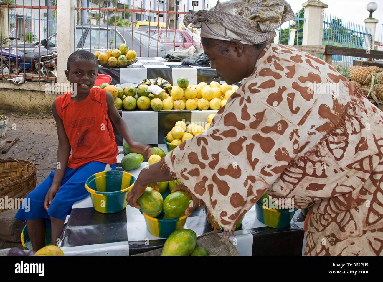 Kreditor Douala Kamerun Afrika Stockfotografie - Alamy