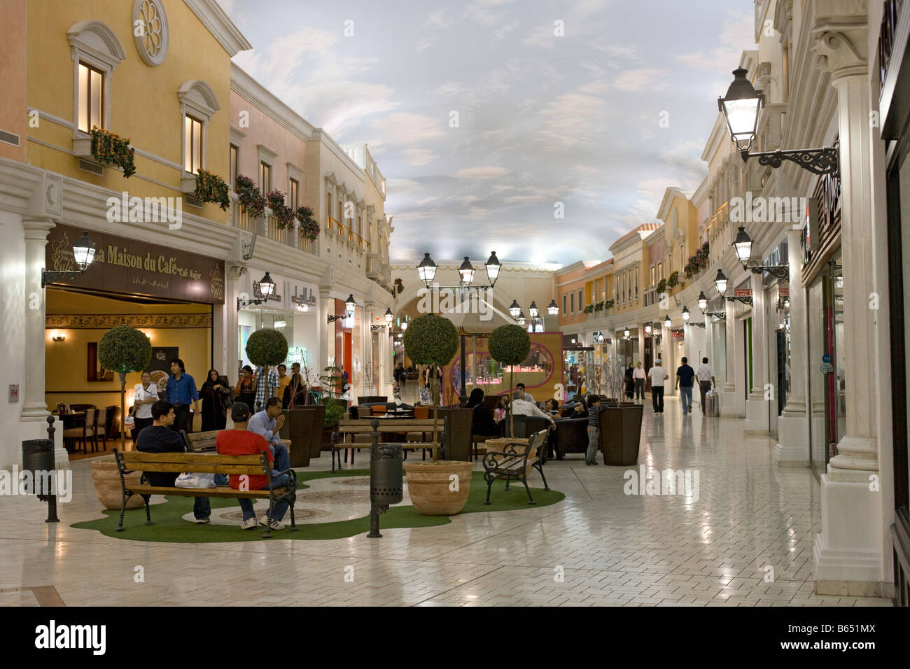 Villagio Mall, Doha, Katar Stockfotografie - Alamy