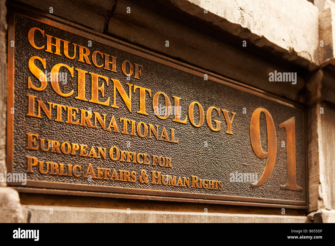 Scientology Sign Stockfotos und -bilder Kaufen - Alamy
