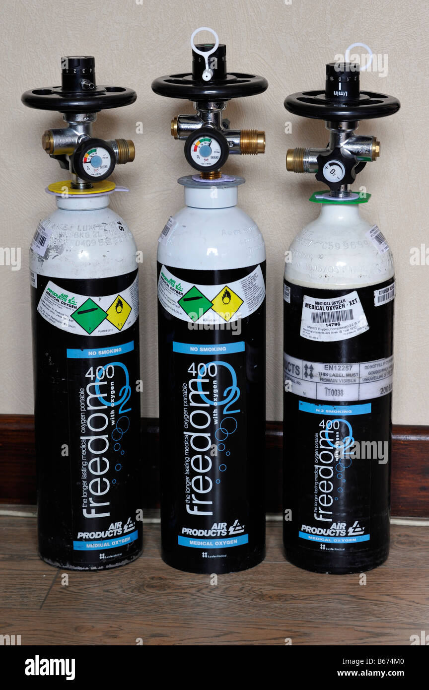 Oxygen Cylinders Stockfotos & Oxygen Cylinders Bilder - Alamy