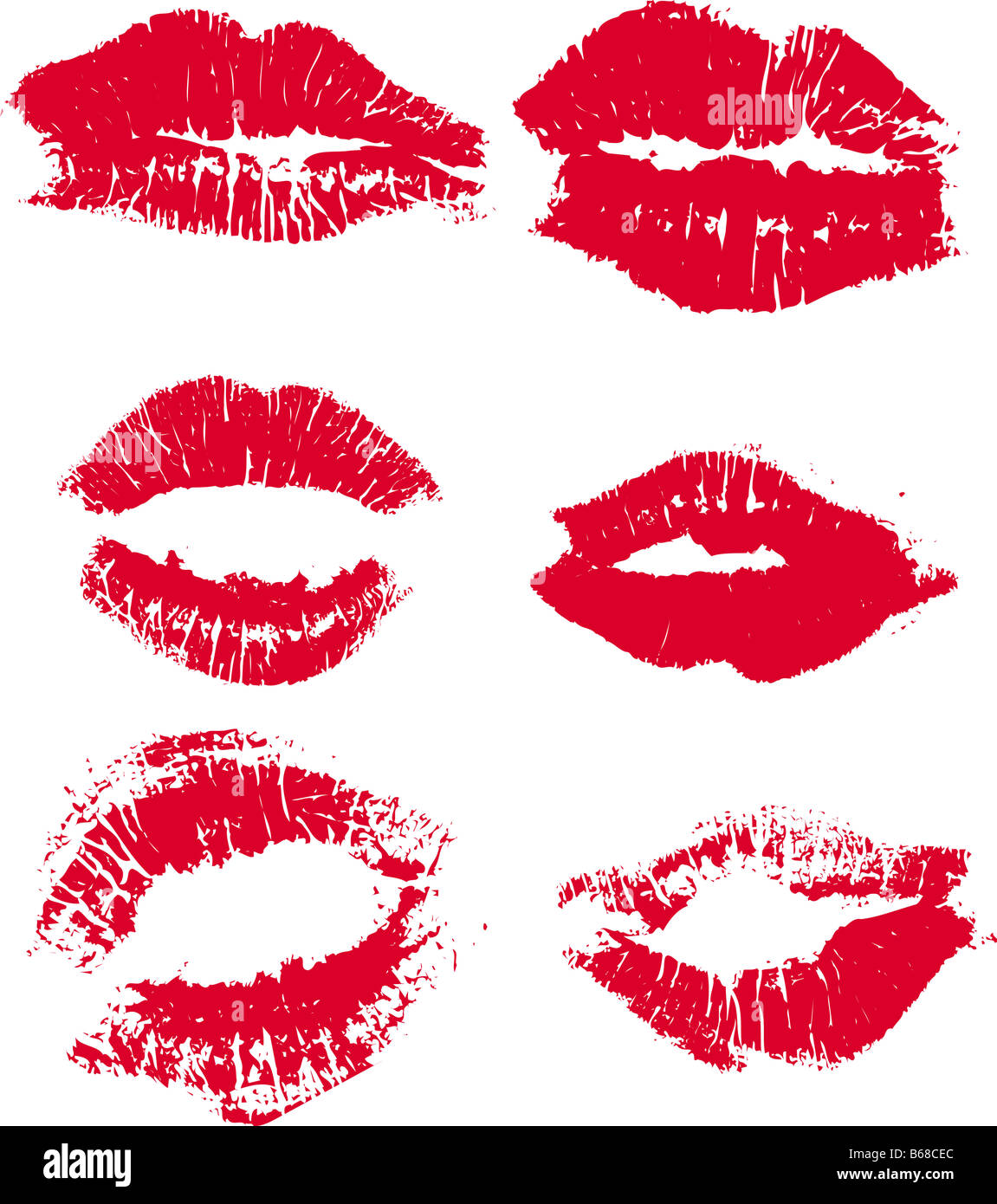 Lippenstift Kuss Stockfotos & Lippenstift Kuss Bilder - Alamy
