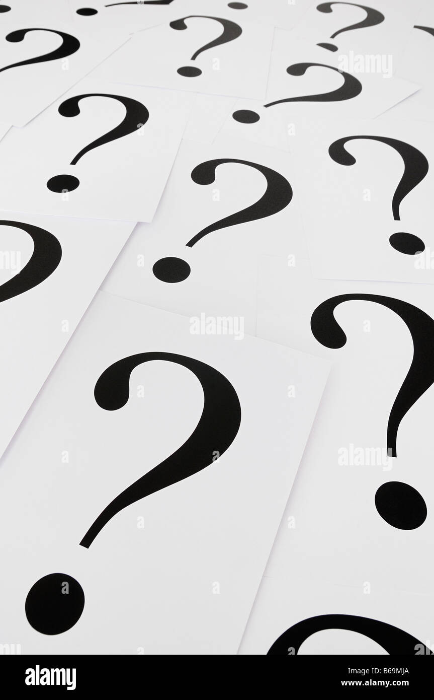 Question Mark Stockfotos und -bilder Kaufen - Alamy