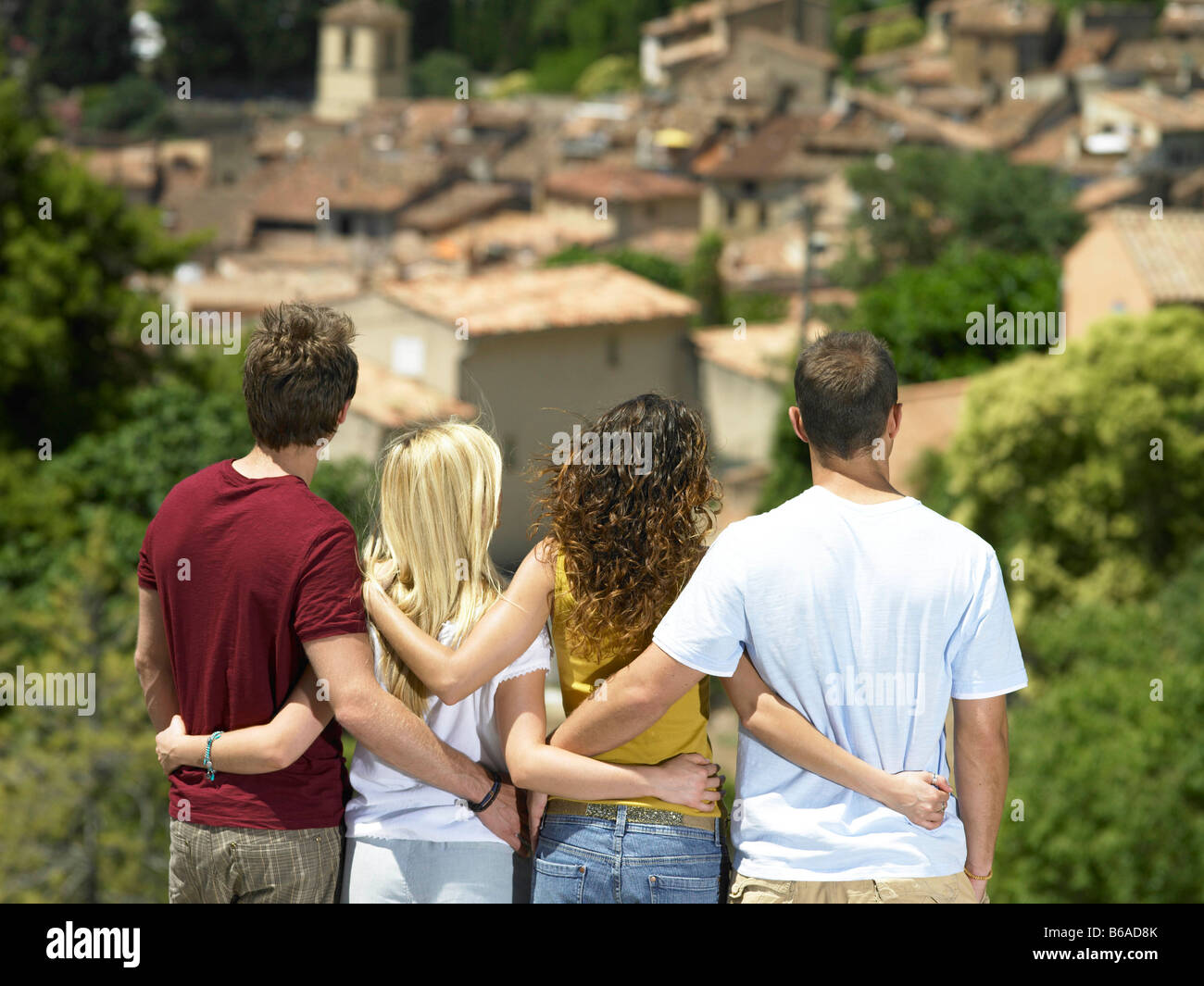 Gruppe Von Menschen Sightseeing Stockfotos und -bilder Kaufen - Alamy