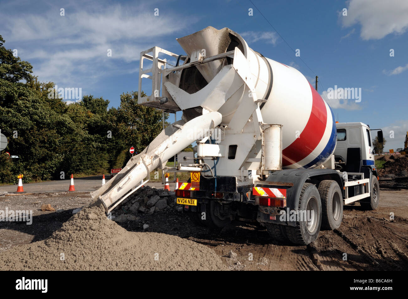 Mischer Beton Stockfotos und -bilder Kaufen - Alamy